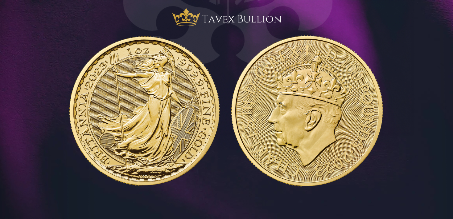The Majestic 1oz British Britannia: King Charles III Coronation Gold Bullion Coin by the Royal ...